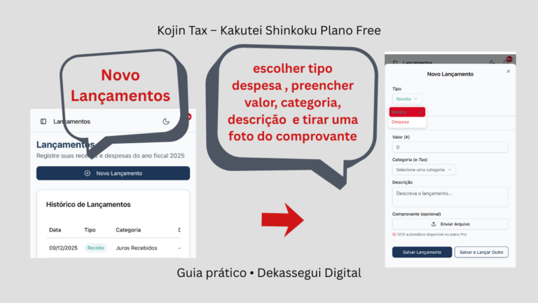 Kakutei Shinkoku Japão: Organize Receitas e Despesas com o Kojin Tax ...